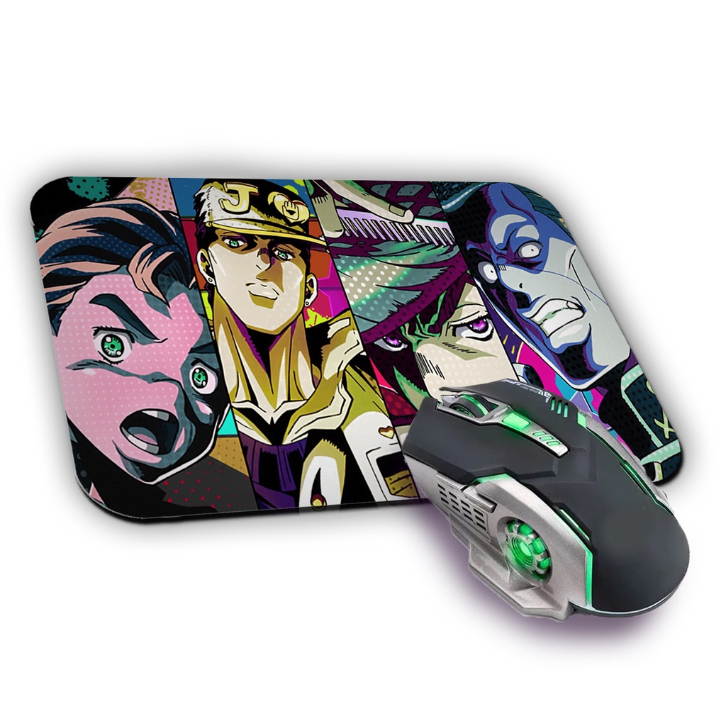 Mousepad Premium Anime JoJo's Bizarre Adventure 22x18cm Top | Shopee Brasil