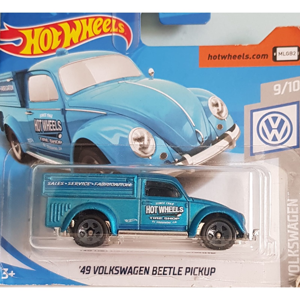 HOT WHEELS 49 VOLKSWAGEN BEETLE PICKUP - VOLKSWAGEN | Shopee Brasil