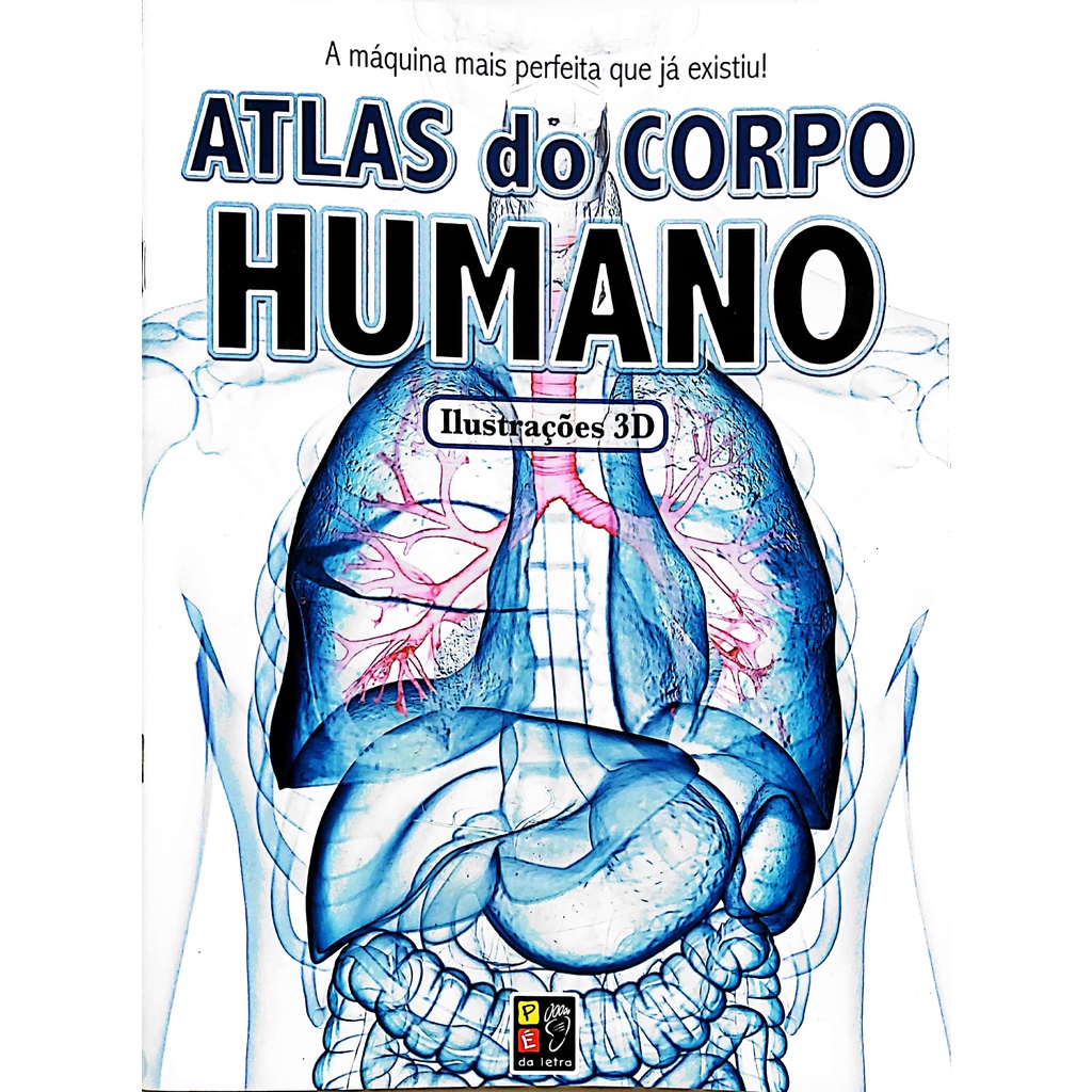 Livro Atlas Do Corpo Humano Com Ilustrações 3d - Completo | Shopee Brasil