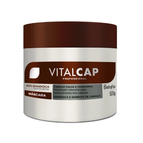 Máscara SOS Mandioca - Vitalcap Professional | Shopee Brasil
