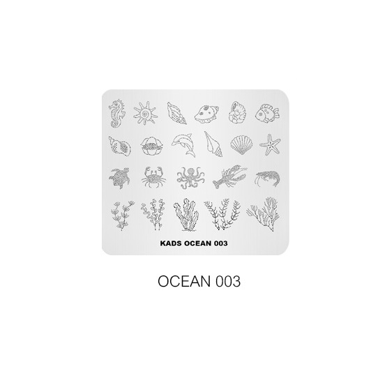 placa para carimbo de unha Inox Kads - Escolha o Modelo | Shopee Brasil