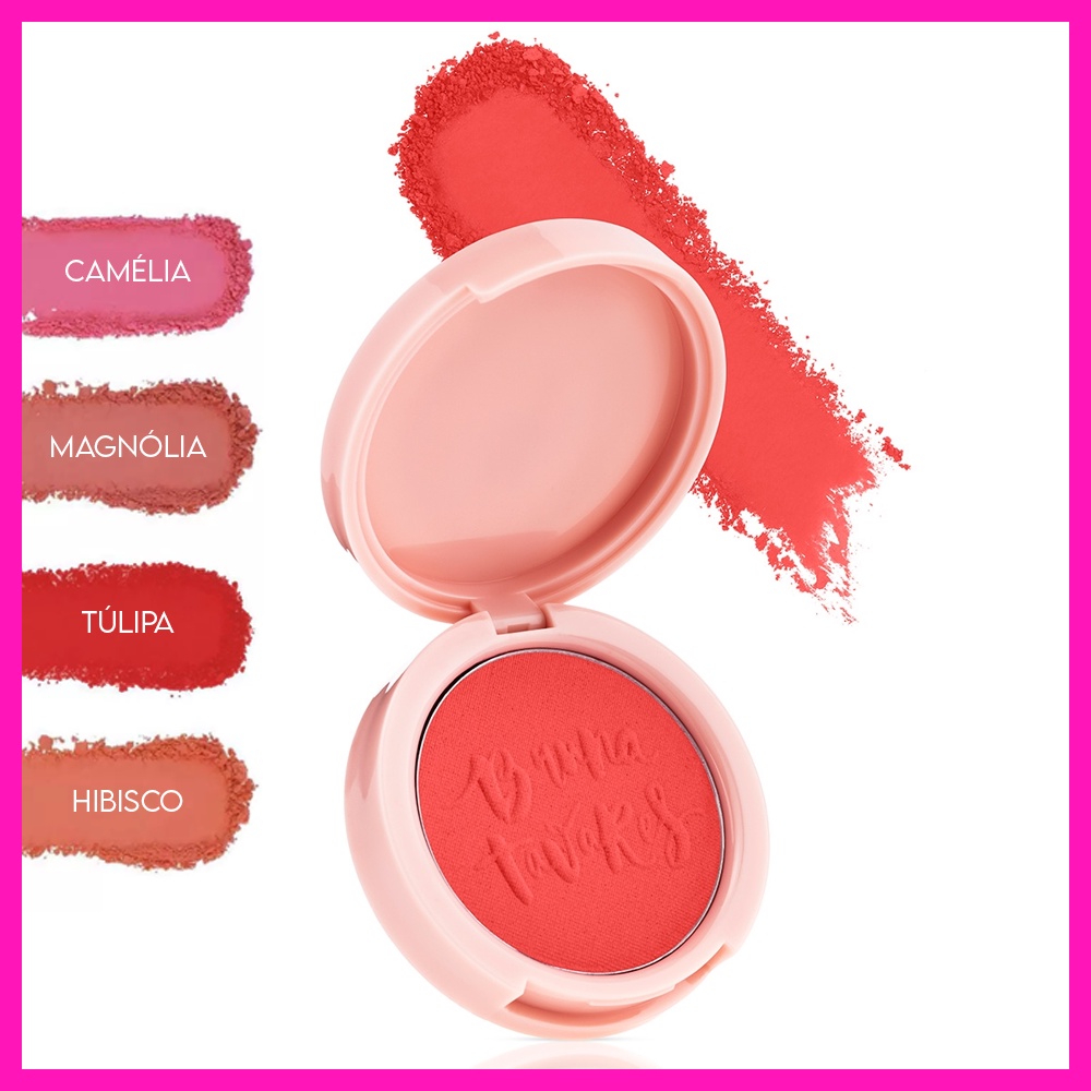 Bruna Tavares BT Blush Color (Textura Aveludada e Ultrafina) | Shopee ...