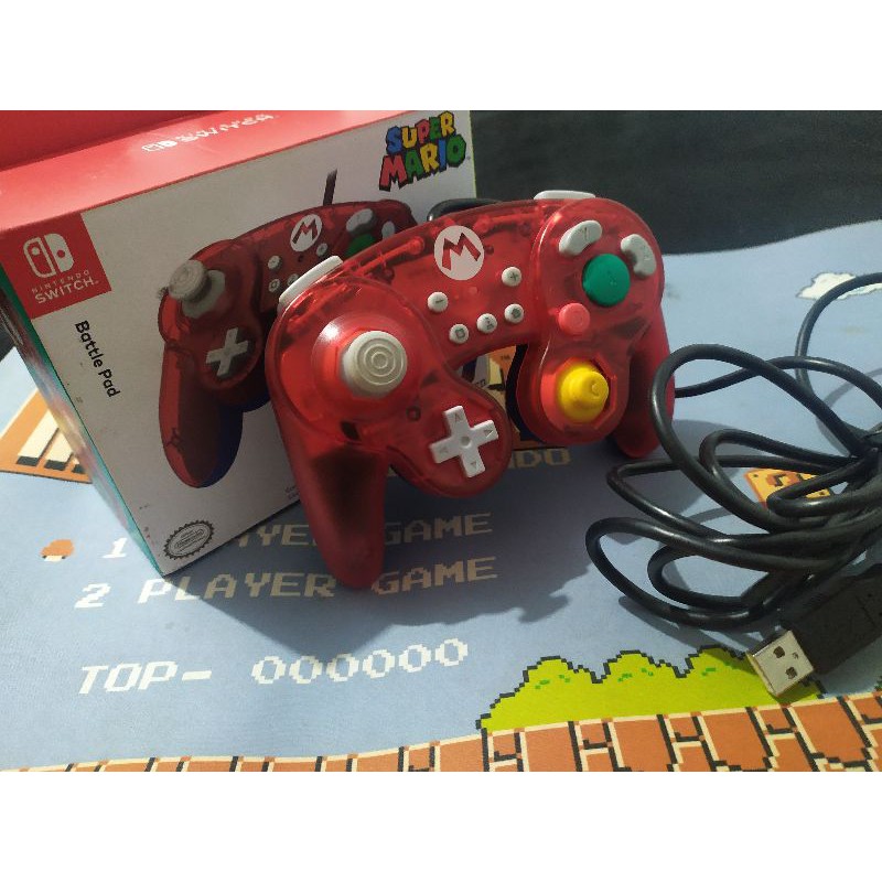 Nintendo switch pro controller mario store