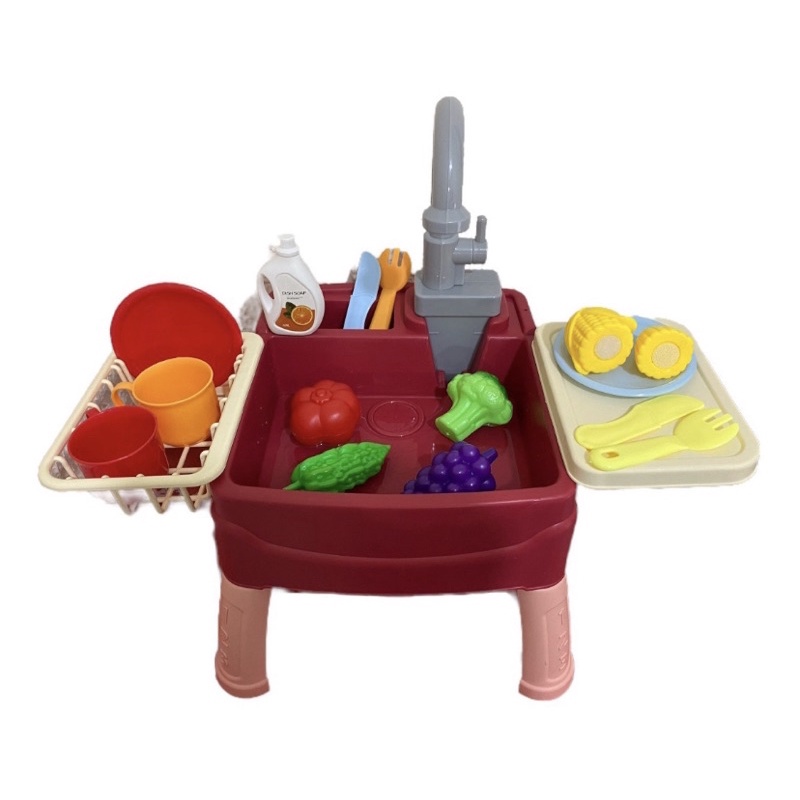 Brinquedo Pia Infantil Completa Solta Água Educativa | Shopee Brasil
