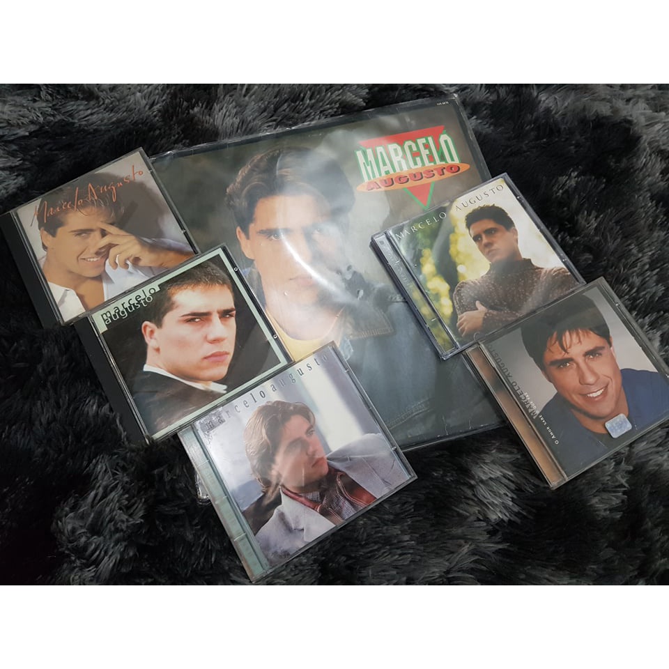 CD Marcelo Augusto - Coleção: 5 CDs + 1 LP | Shopee Brasil