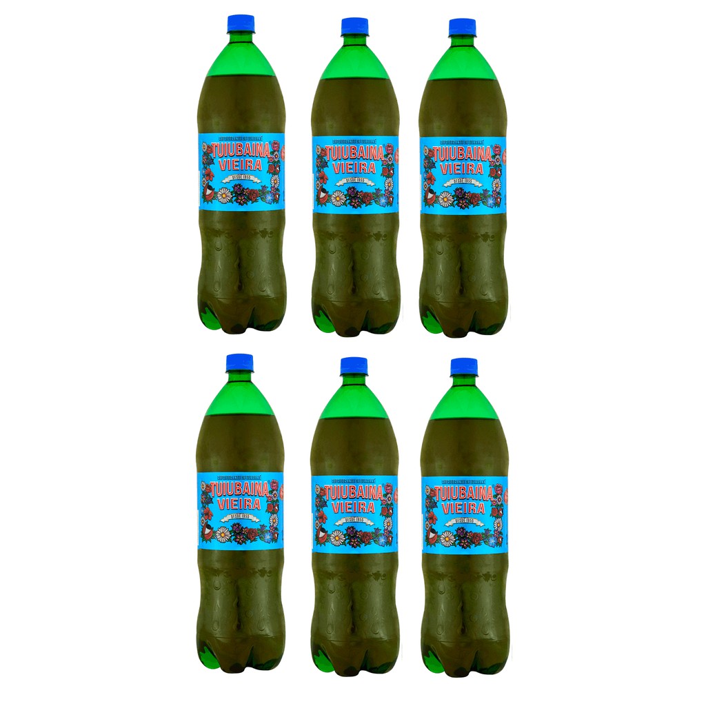 Kit 6 Refrigerantes Tuiubaina (Tubaina) Vieira 2 litros | Shopee Brasil