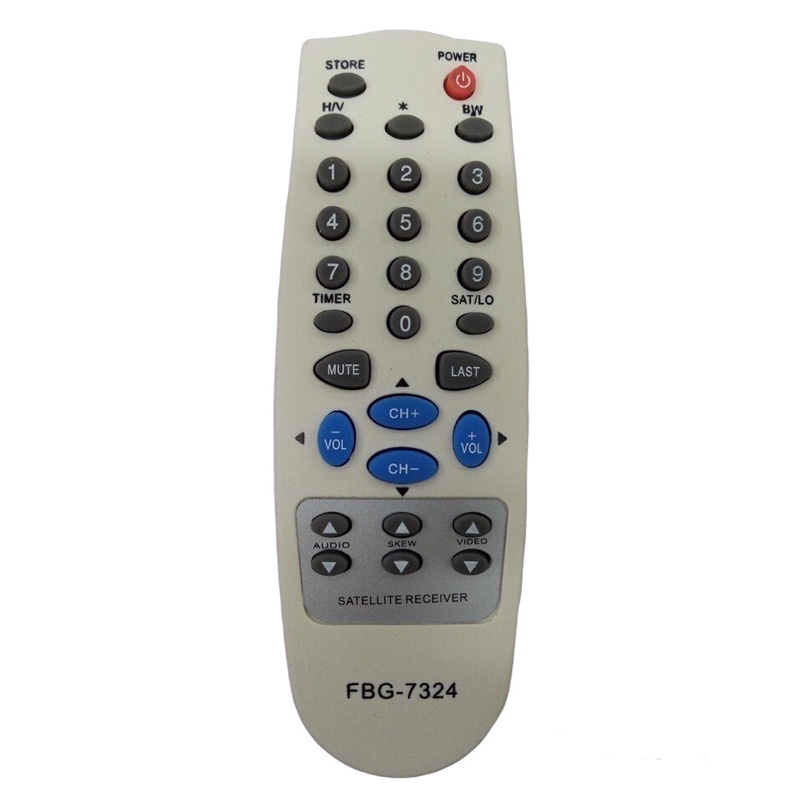 Controle Remoto Para Receptor Parabólica Vision Tec /vt1000(FBG 7324 ...
