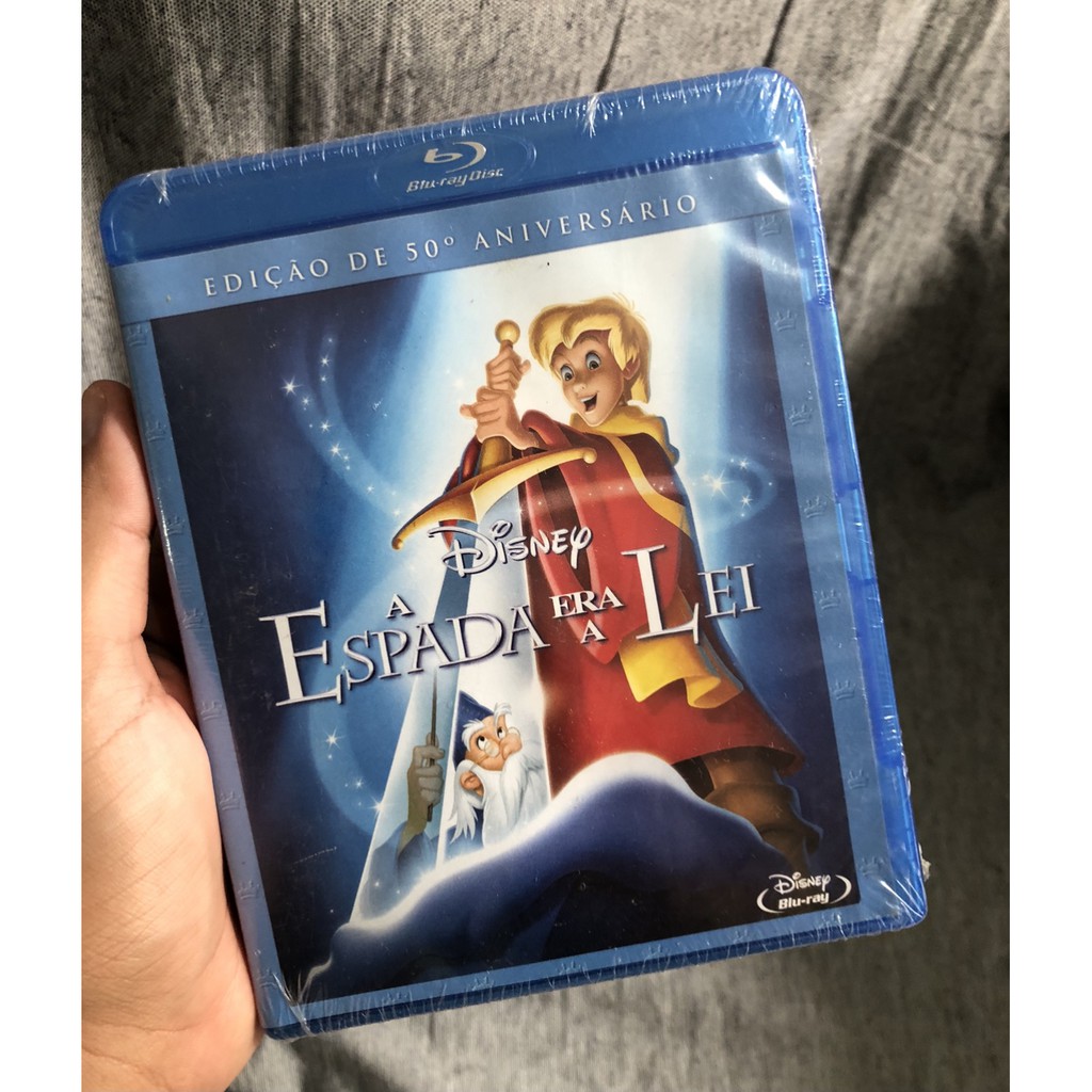 Blu-ray A Espada Era a Lei (Disney, primeira edição, Lacrado) | Shopee ...