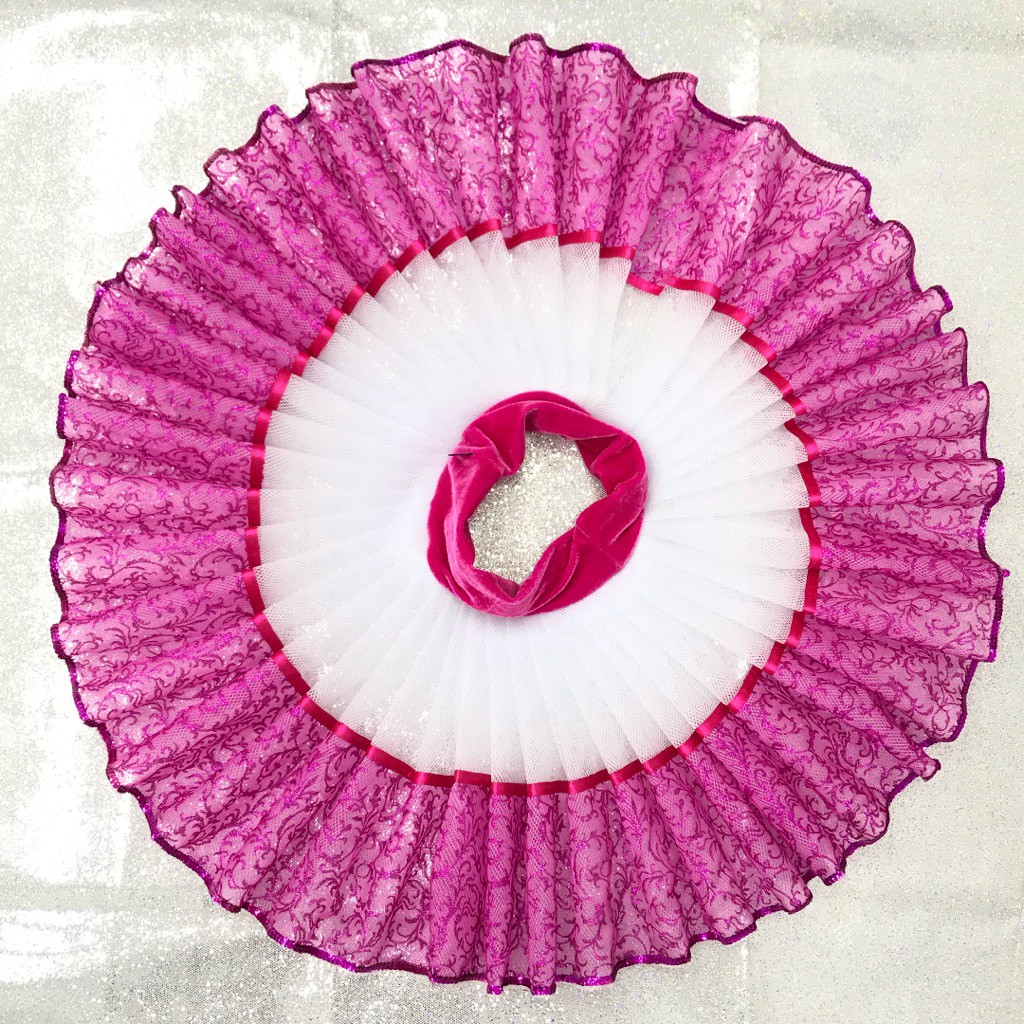 Tutu Ballet Infantil / Tutu Prato Com Capa Protetora / Tutu Bandeja ...