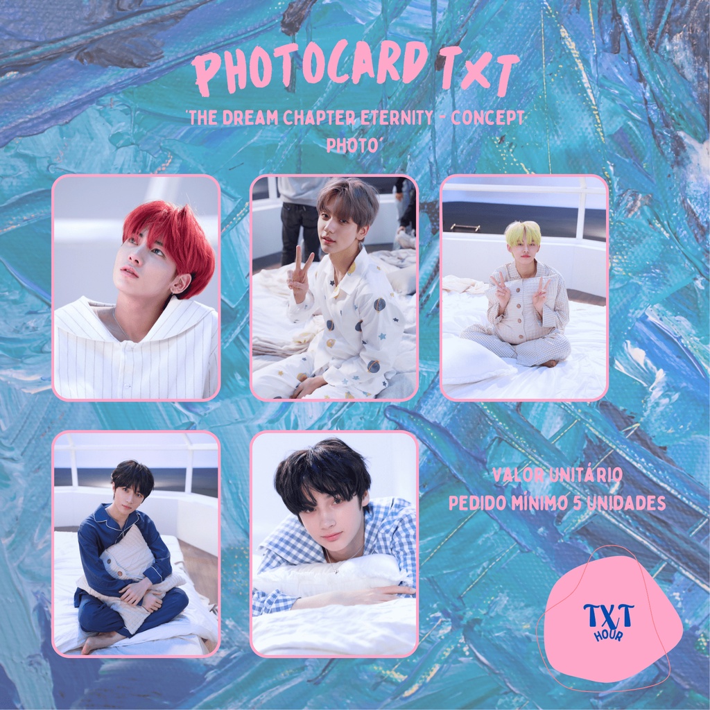 PHOTOCARD TXT (TOMORROW X TOGETHER) THE DREAM CHAPTER: ETERNITY CONCEPT ...