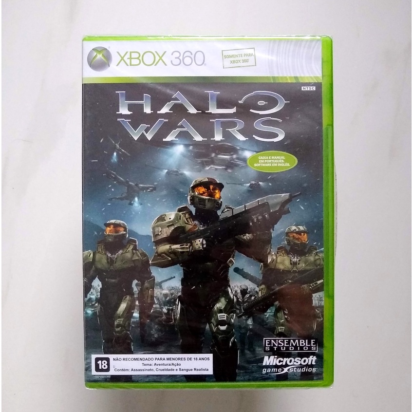 Halo Wars Xbox 360 Original Novo Lacrado | Shopee Brasil