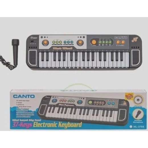Teclado infantil Canto keyboard play piano | Shopee Brasil