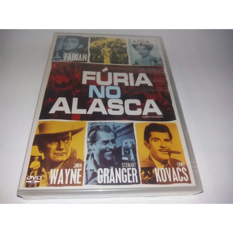 Dvd - Furia No Alasca - 1960 - John Wayne - Dublado - Lacrado | Shopee ...