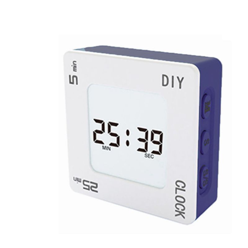 DRE Multifunctional DIY Time Management Pomodoro Timer Creative Square ...