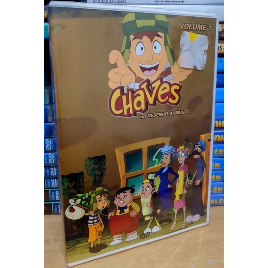 DVD Chaves Em Desenho Animado Vol 1 (Novo Lacrado) | Shopee Brasil