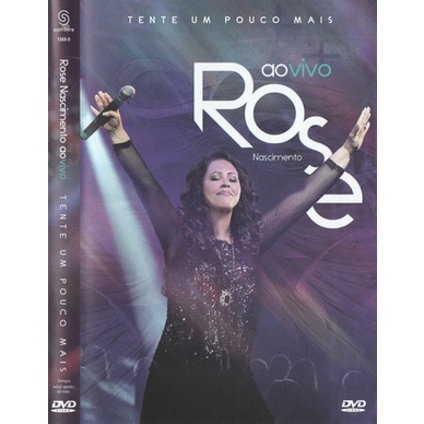 Dvd Rose Nascimento Tente Um Pouco Mais - Original E Lacrado | Shopee Brasil