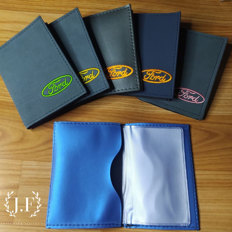 Carteira Porta Documento De Carro Ford | Shopee Brasil