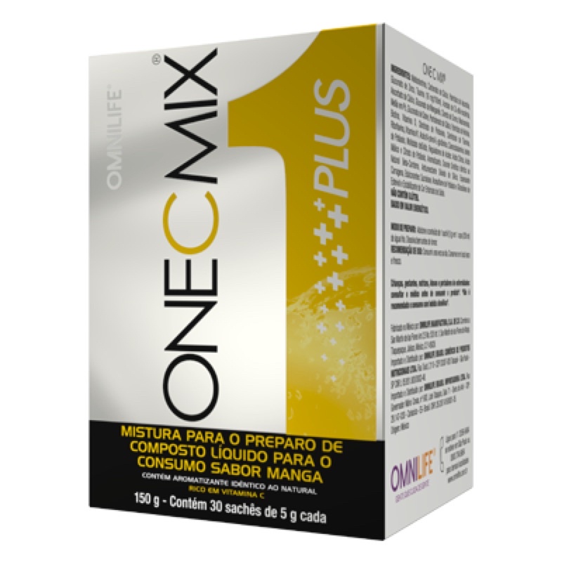 One C Mix Plus Caixa c/ 30 sachês 150g | Shopee Brasil