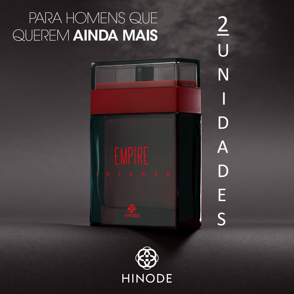 PERFUME EMPIRE INTENSE DA HINODE 100ML (2 UNIDADES) | Shopee Brasil