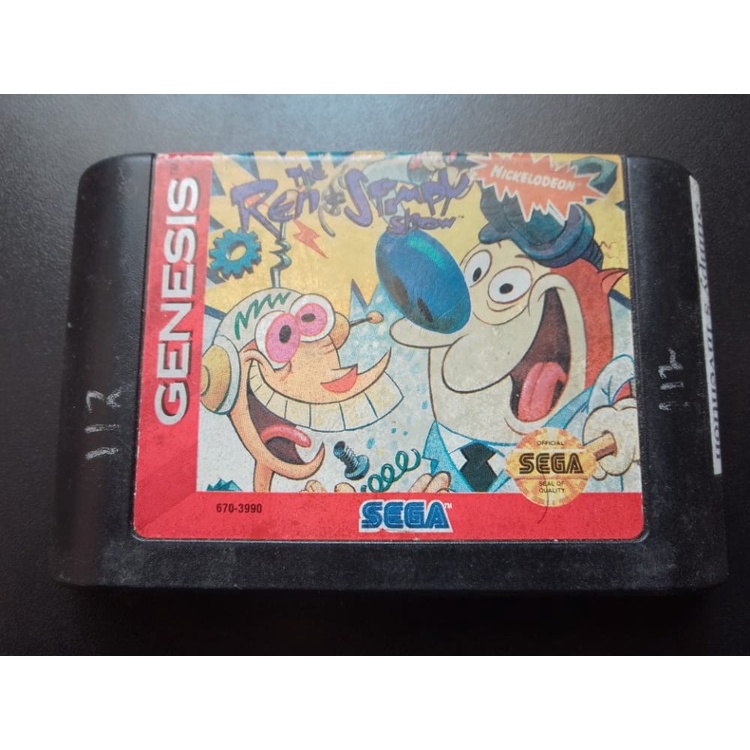 Stimpy's Invention Mega Drive Genesis Original ñ é sonic | Shopee Brasil