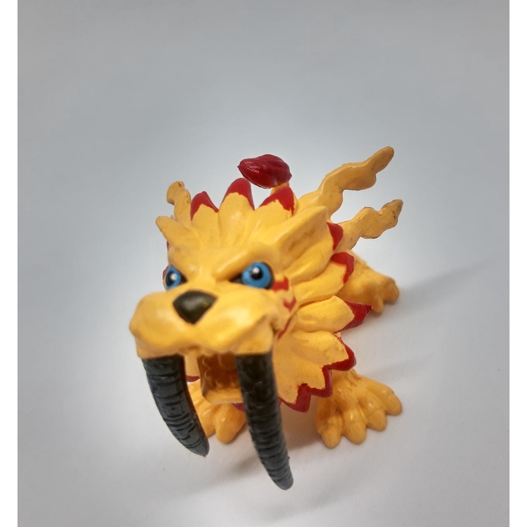 Digimon Adventure 2 Saber Leomon Action Figure Bandai 3cm | Shopee Brasil