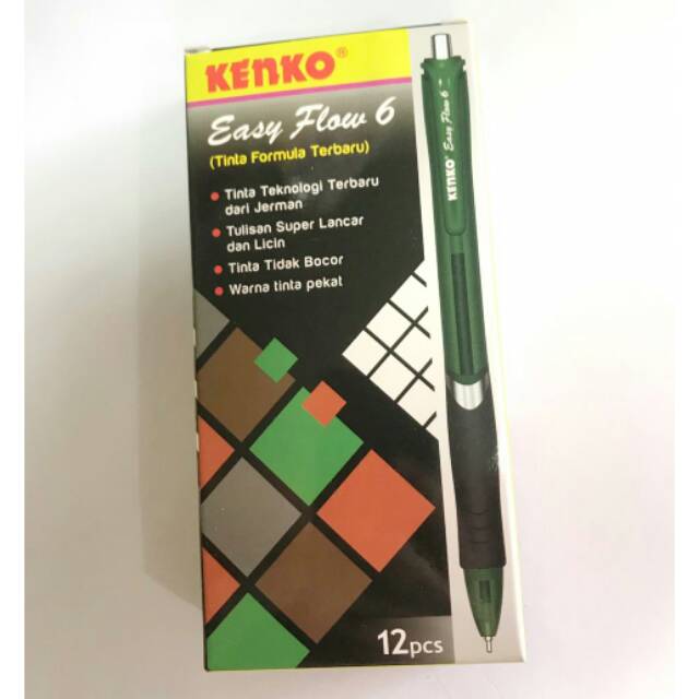 Caneta Kenko Easy Flow 6 | Shopee Brasil