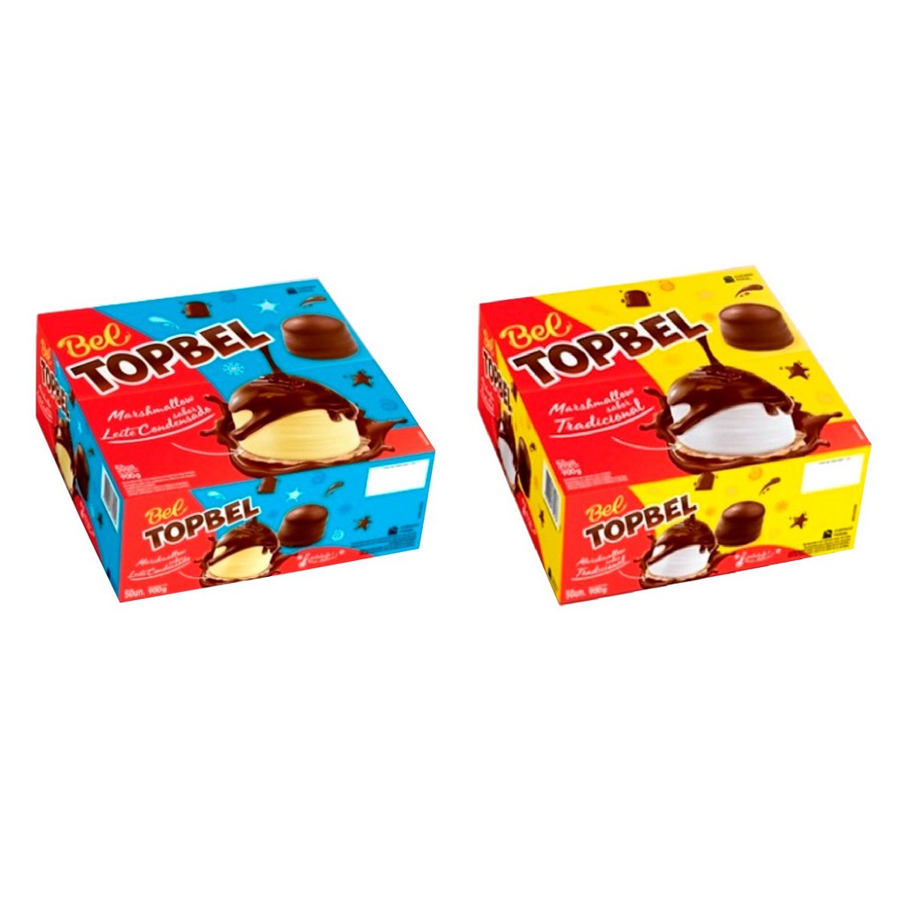 TOPBEL Marshmallow Doce Teta De Nega Festas Crianças 50 Unidades ...