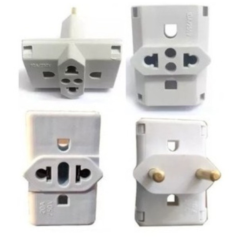 Adaptador Tomada T Multiuso Plug Elétrico | Shopee Brasil