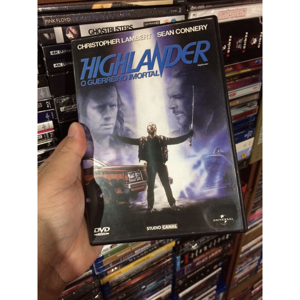 DVD - Highlander - ORIGINAL | Shopee Brasil