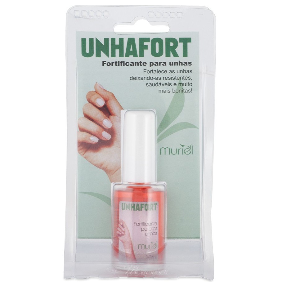 UNHA FORT C/BLISTER 10ml - MURIEL | Shopee Brasil