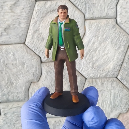 Clive O'brian Resident Evil Revelations Eaglemoss Custom | Shopee Brasil