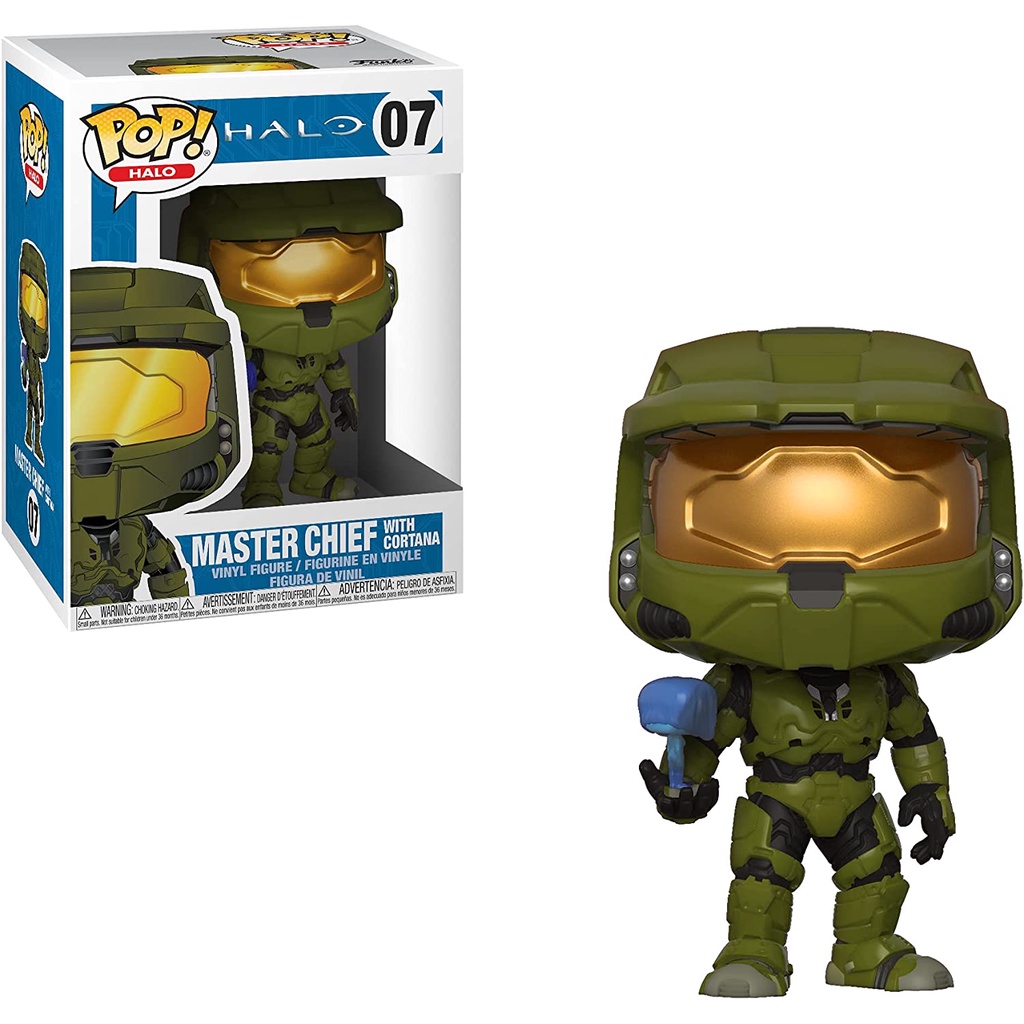 Funko POP 407 Master Chief (com Cortana) (HALO) | Shopee Brasil