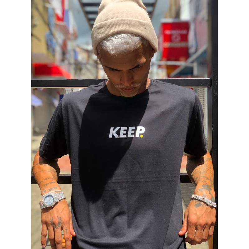 CAMISETA KEEP DROP | Shopee Brasil