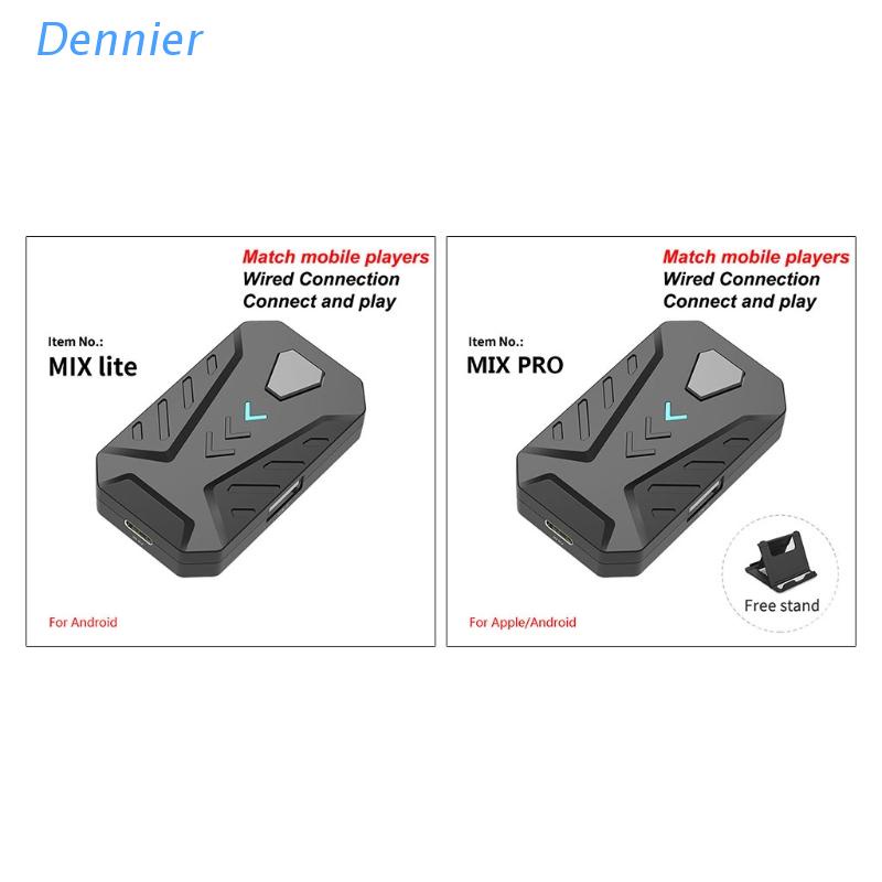 DEN Portable Mobile Gaming Keyboard Mouse Converter Adapter MIX PRO ...