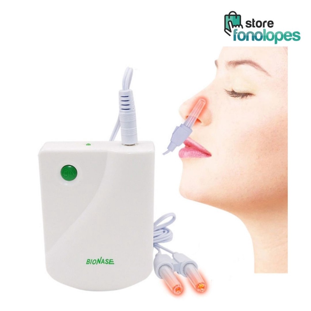Aparelho Bionase Laser Terapia - Tratamento Rinite Sinusite Alergia ...