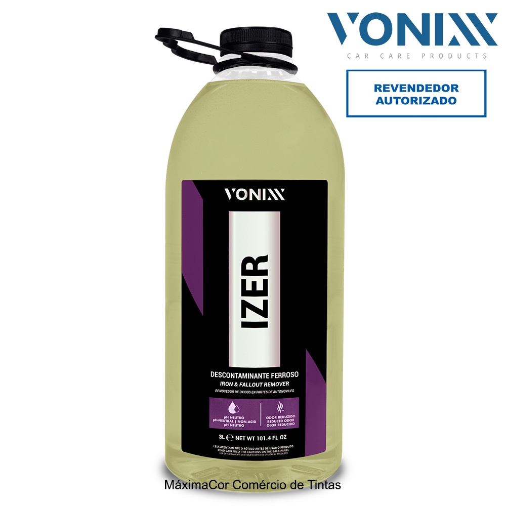 Descontaminante Ferroso Izer Vonixx 3L | Shopee Brasil