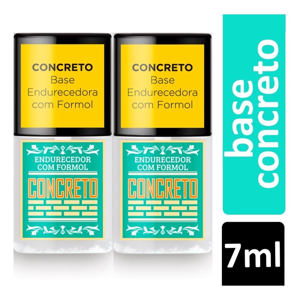 Kit Bases Concreto Edurecedor Top Beauty Sos 2 unidades. | Shopee Brasil