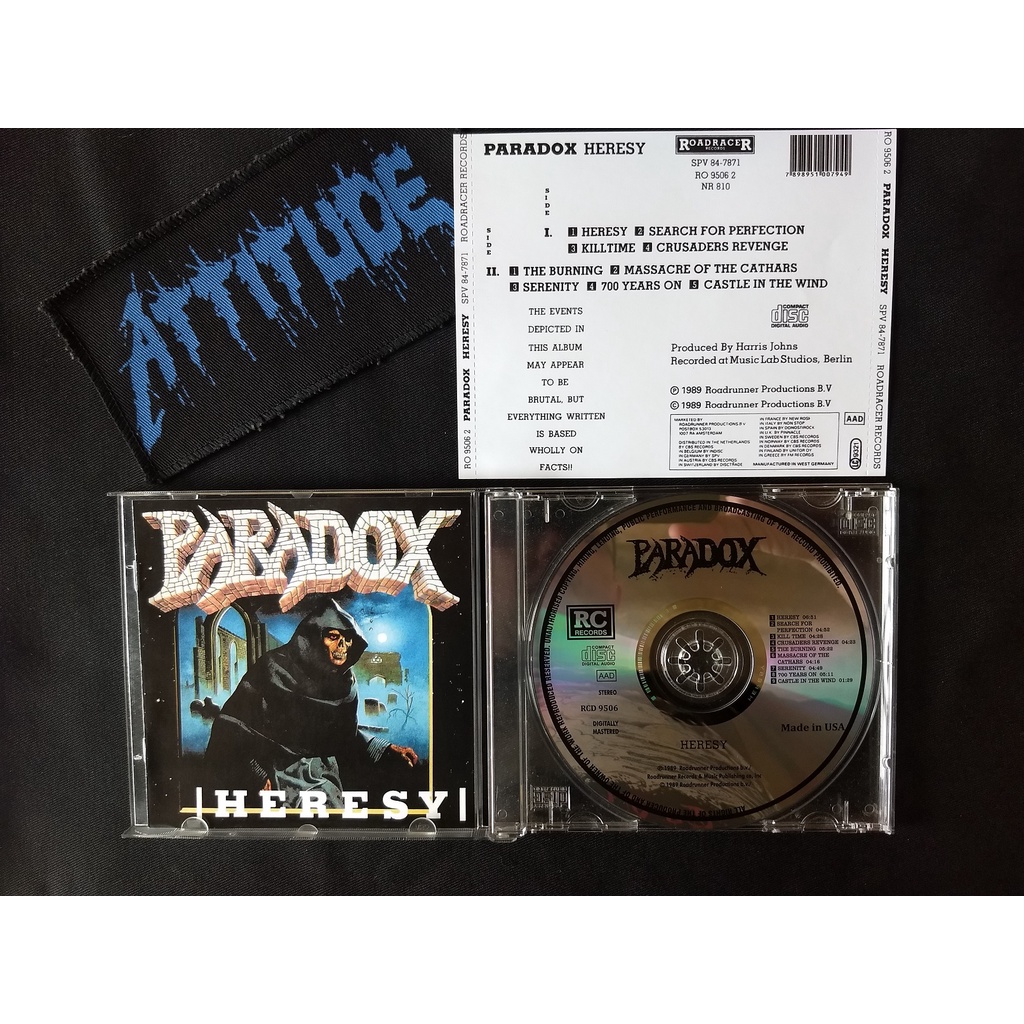 Paradox - Heresy - Importado | Shopee Brasil