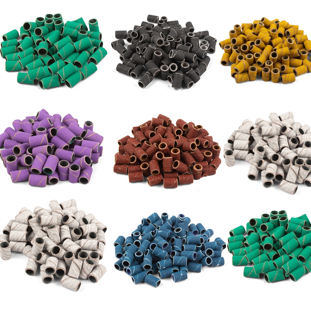 100 Pcs Bits Prego Lixar Bandas Para Broca Moedor De Arquivo Banda Set ...