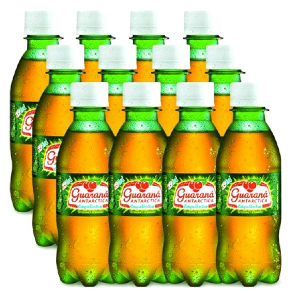 Refrigerante Caçulinha Guaraná Antartíca fardo c/ 12 unidades 200ml ...