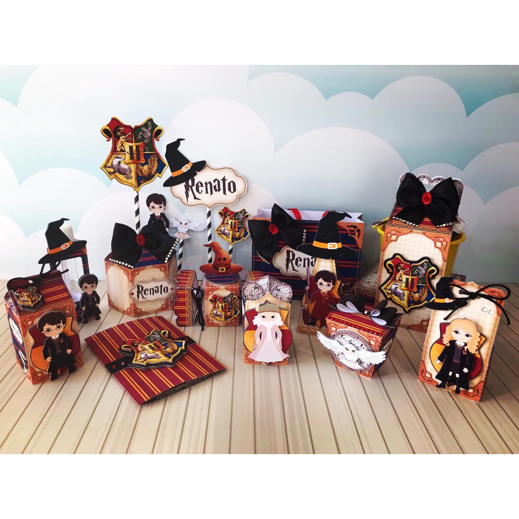KIT 30 ITENS HARRY POTTER | Shopee Brasil