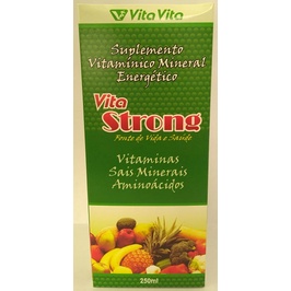 Vita Strong 250ml Suplemento Vitamínico e Energético | Shopee Brasil
