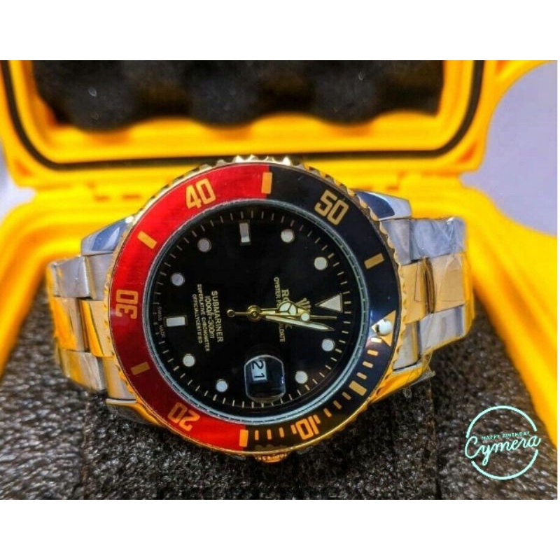 relógio de luxo rolex prata/dourado | Shopee Brasil