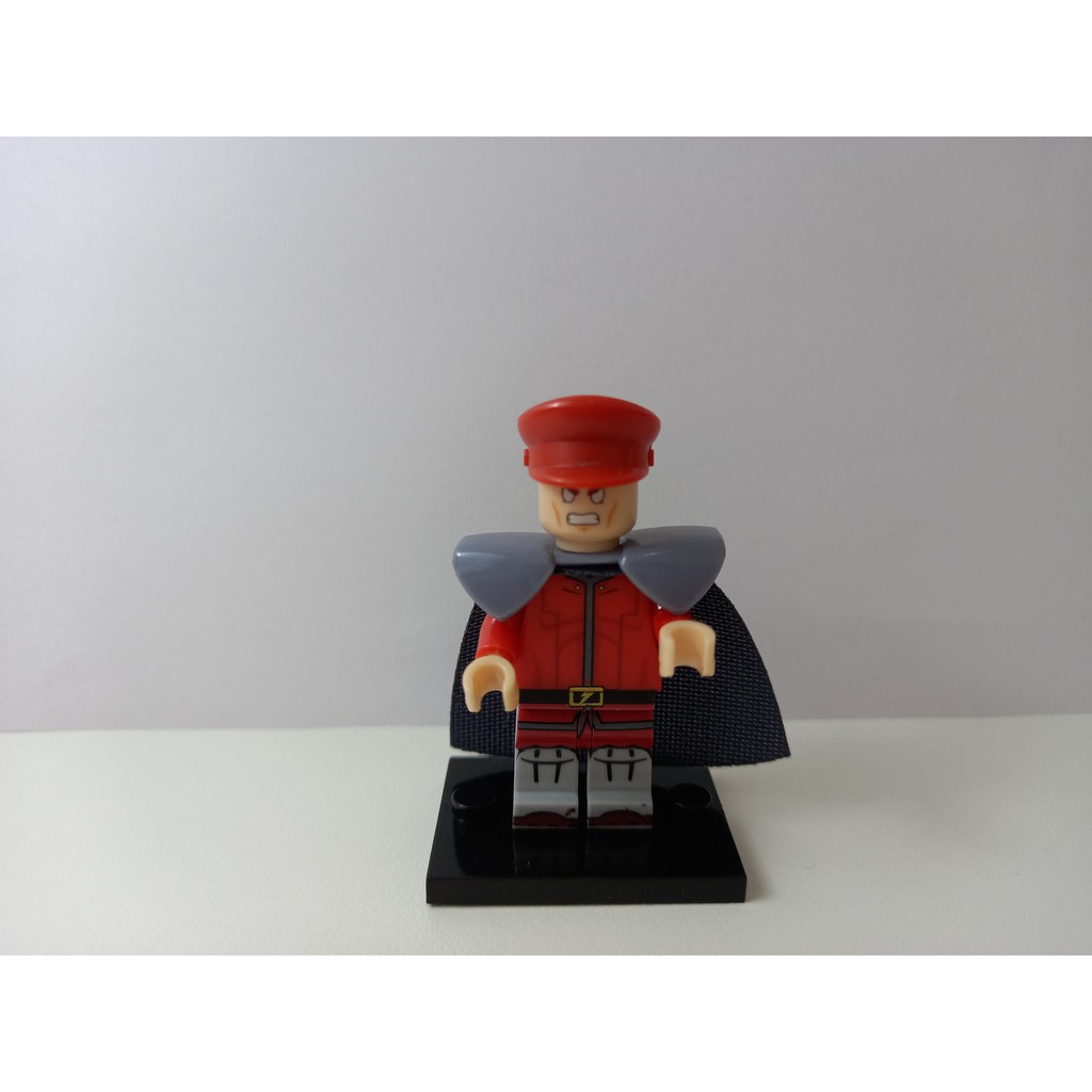 Boneco Bloco de Montar Minifigura Compatível Lego M. Bison Street ...