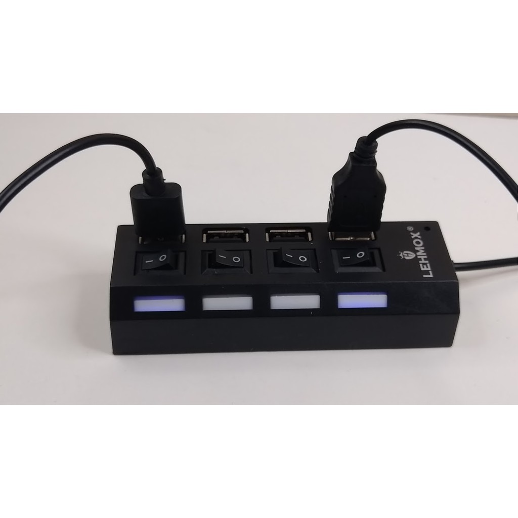 Hub Usb 2.0 - 4 Portas | Shopee Brasil