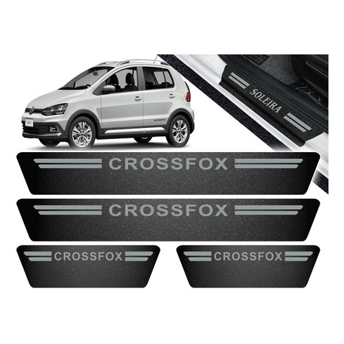 Protetor Soleira De Porta VW Cross Fox | Shopee Brasil