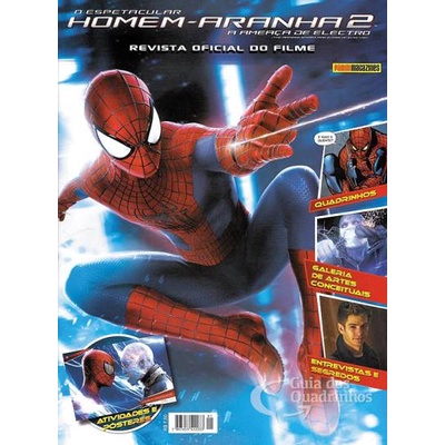 O Espetacular Homem-Aranha 2 - Revista Oficial do Filme | Shopee Brasil