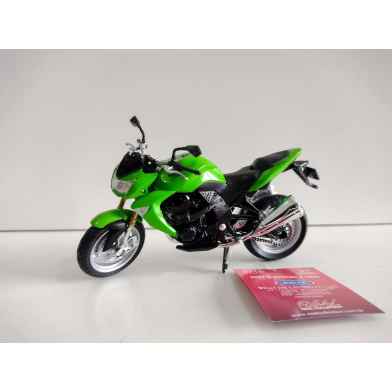 Miniatura Moto Welly 1:18 | Shopee Brasil