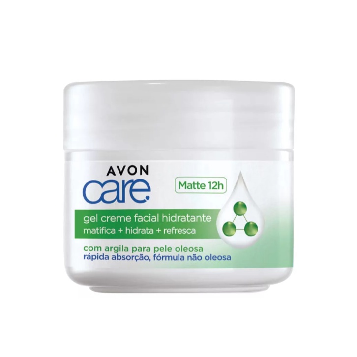 Gel Creme Facial Hidratante Matificante 100g /Creme Facial ...