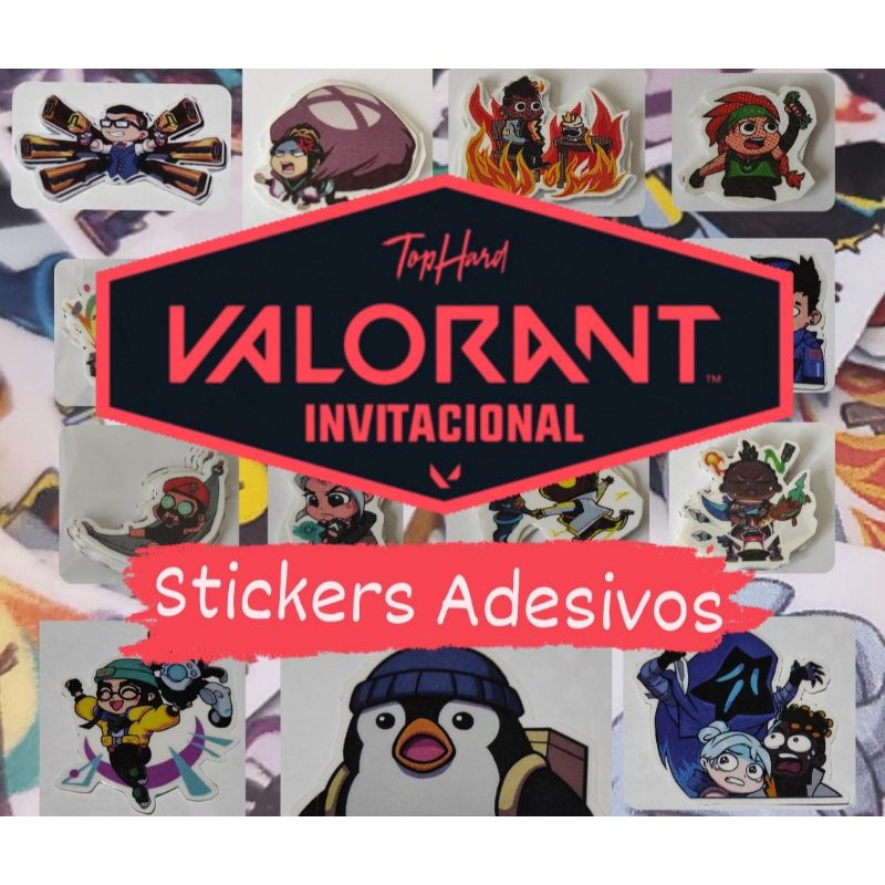 Valorant - Stickers Adesivos | Shopee Brasil
